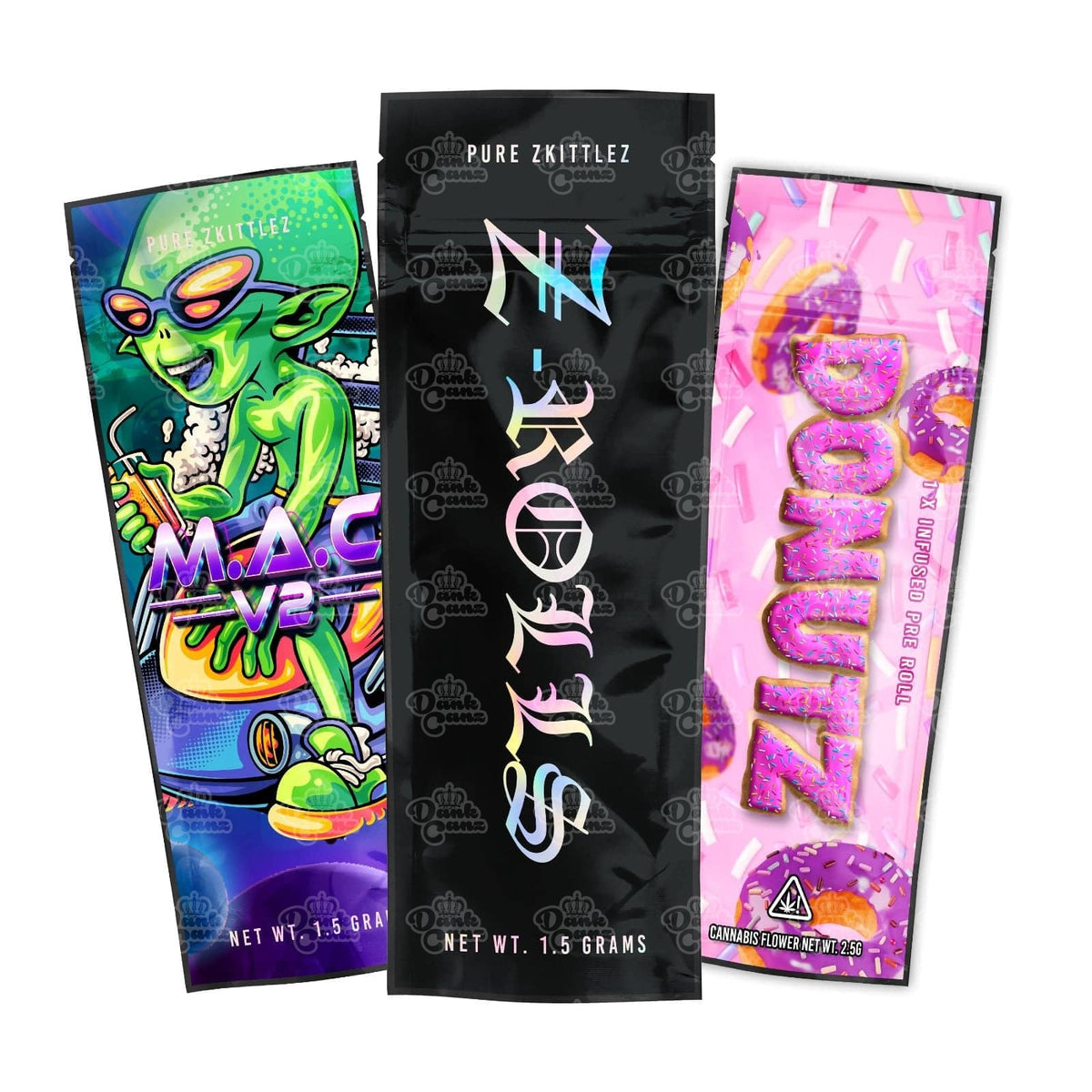 Pre Roll Custom Mylar Pouches | Custom Mylar Packaging Empty