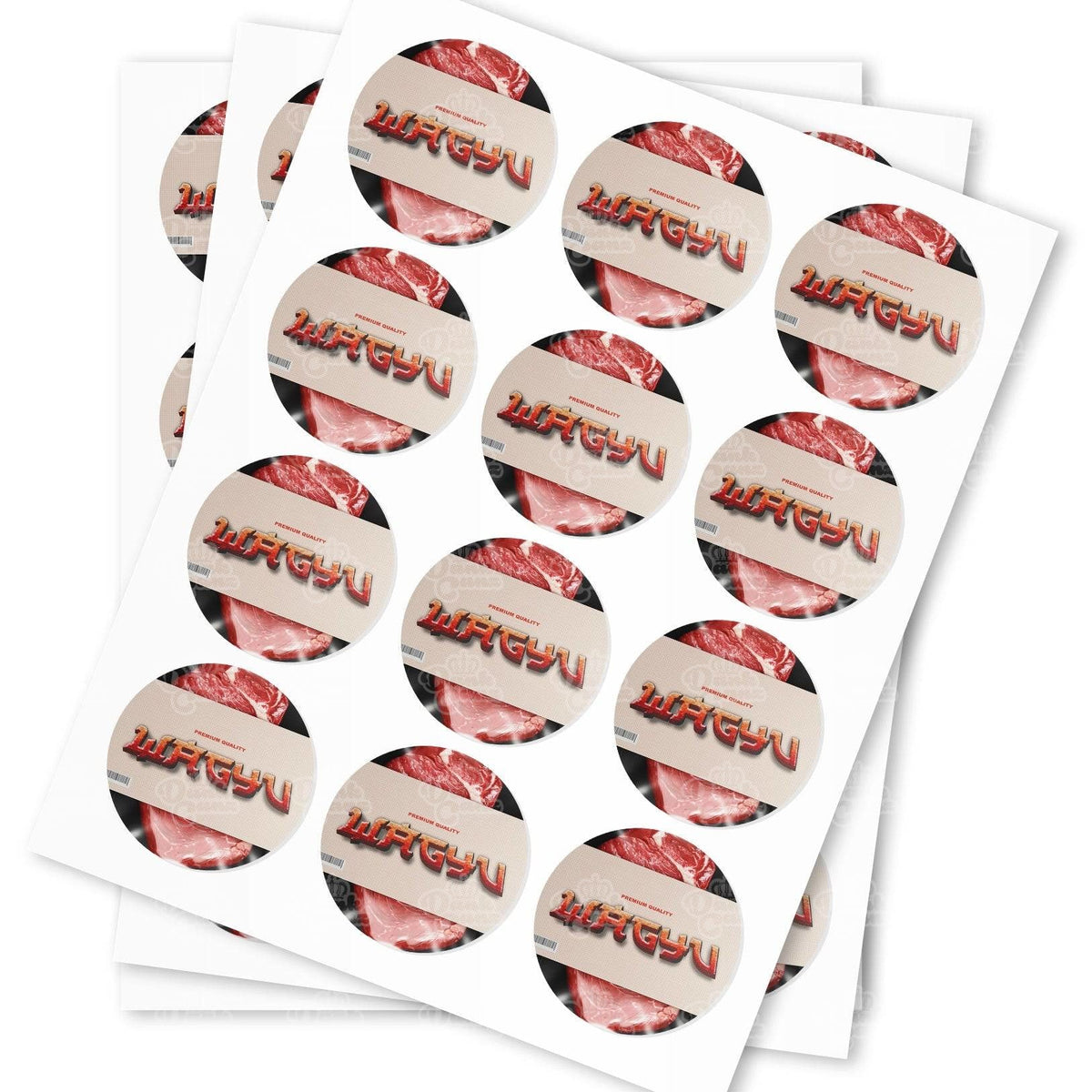 Wagyu Strain Stickers – DC Packaging