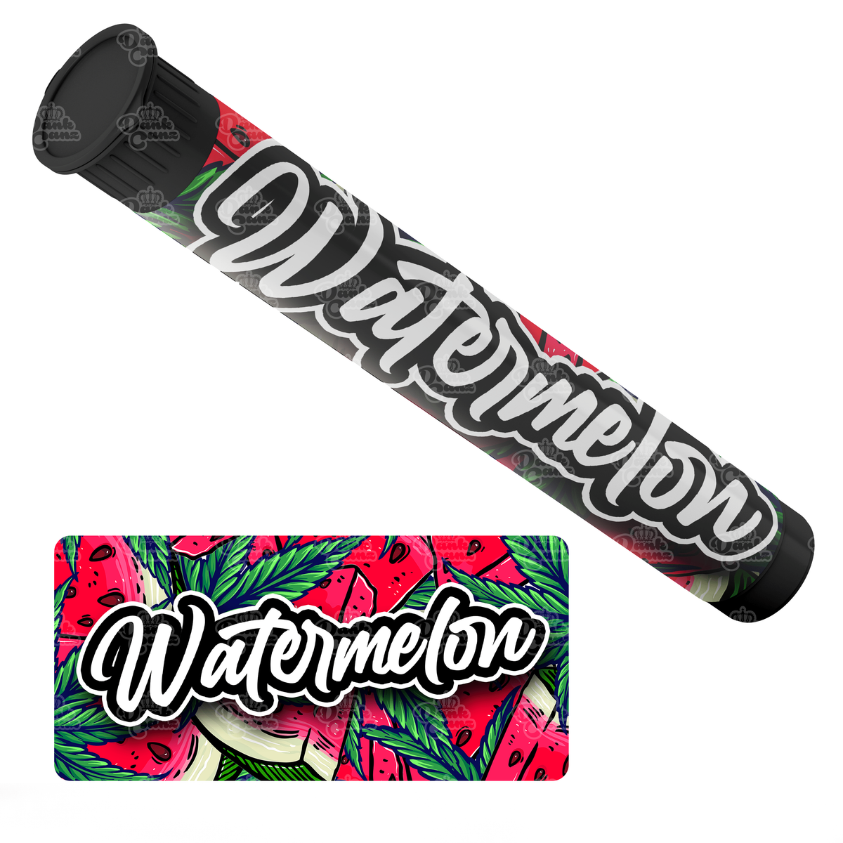 Watermelon Pre Roll Tubes | Empty Doob Tubes | 115mm – DC Packaging