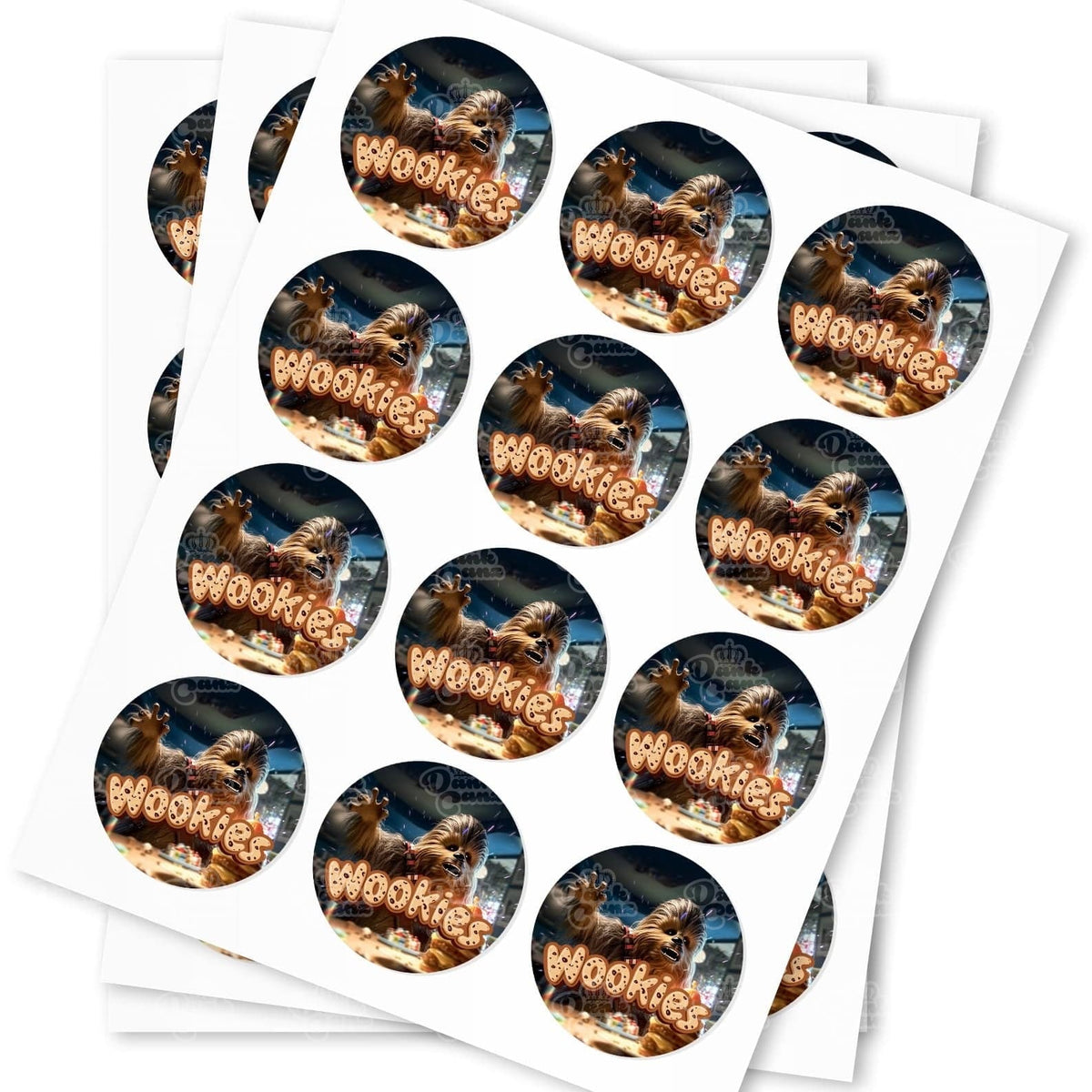 Wookies Strain Stickers