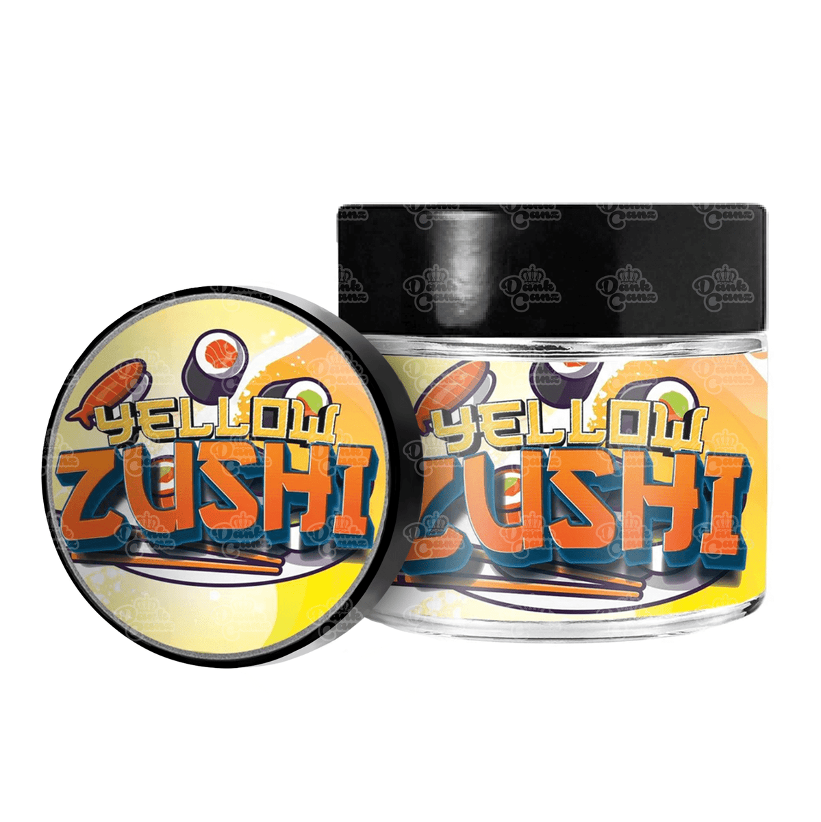 8 Ball Kush Childproof 3.5g Glass Jars