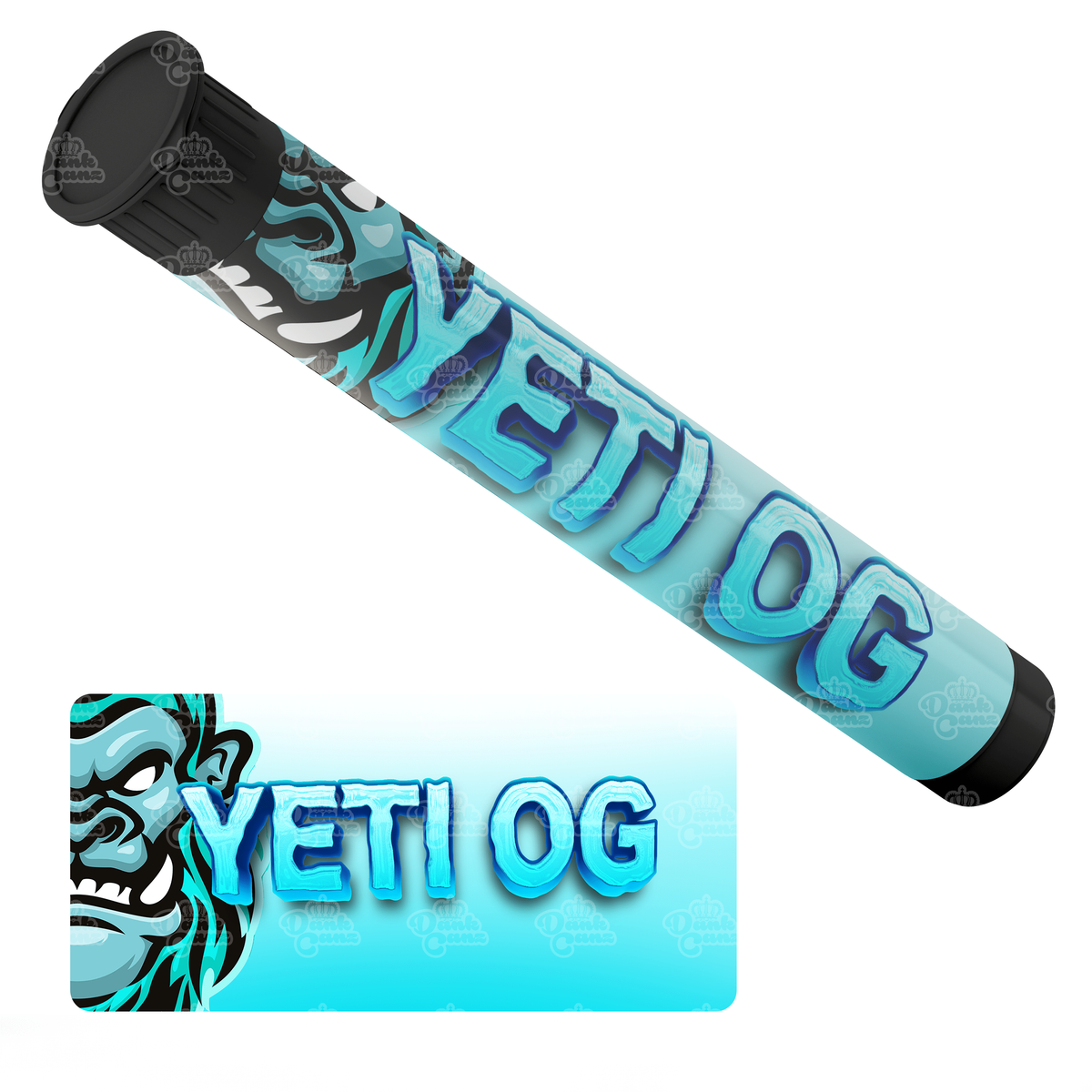 Yeti OG Pre Roll Tubes | Empty Doob Tubes | 115mm