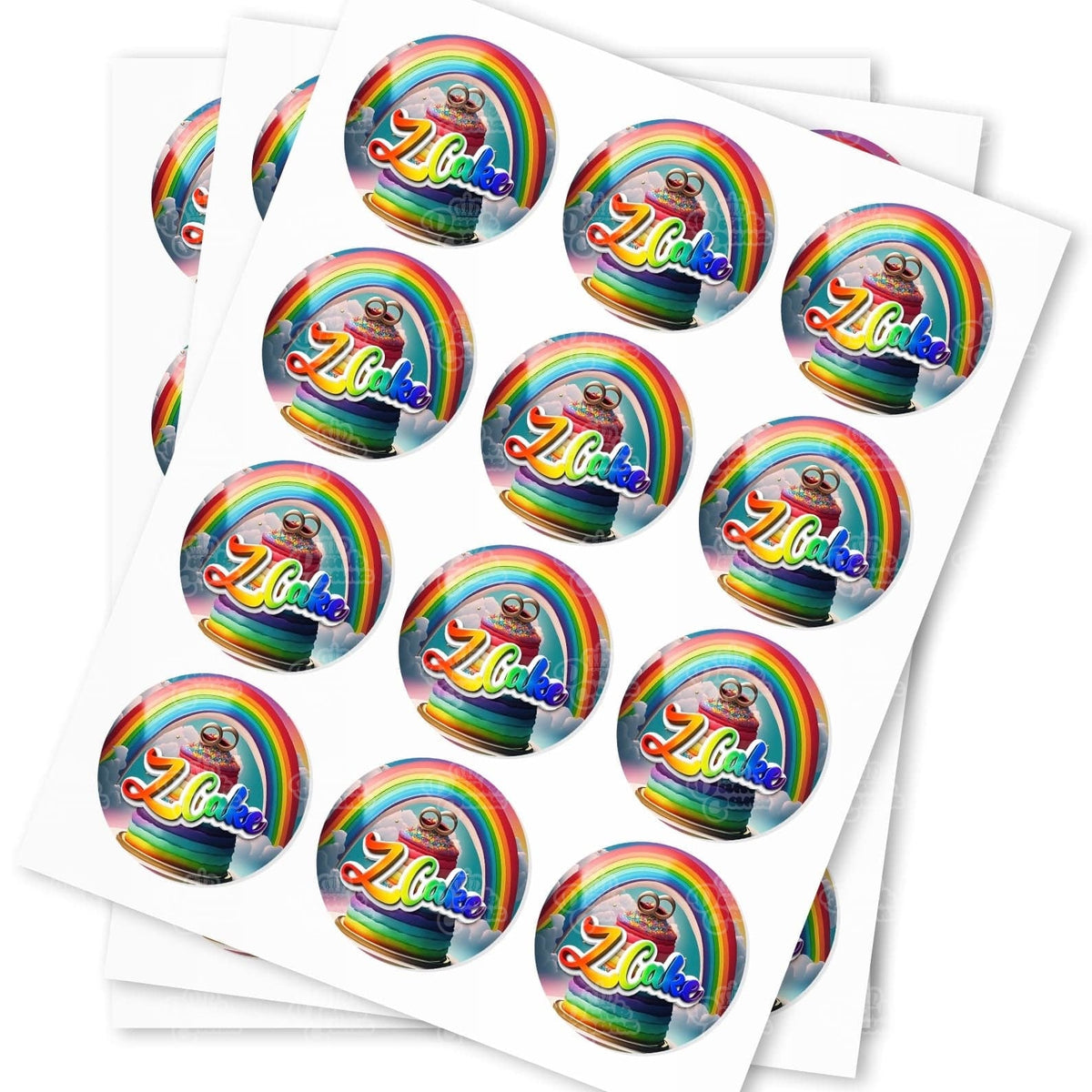 Z Cake Strain Stickers – DC Packaging