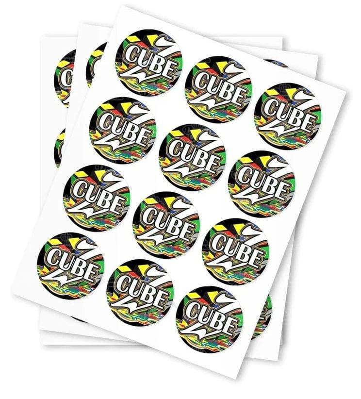 Z Cube Strain Stickers