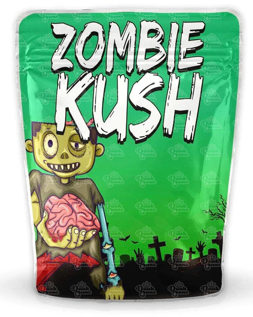 Zombie Kush Mylar Bags | Cali Packs | Empty Packaging Size