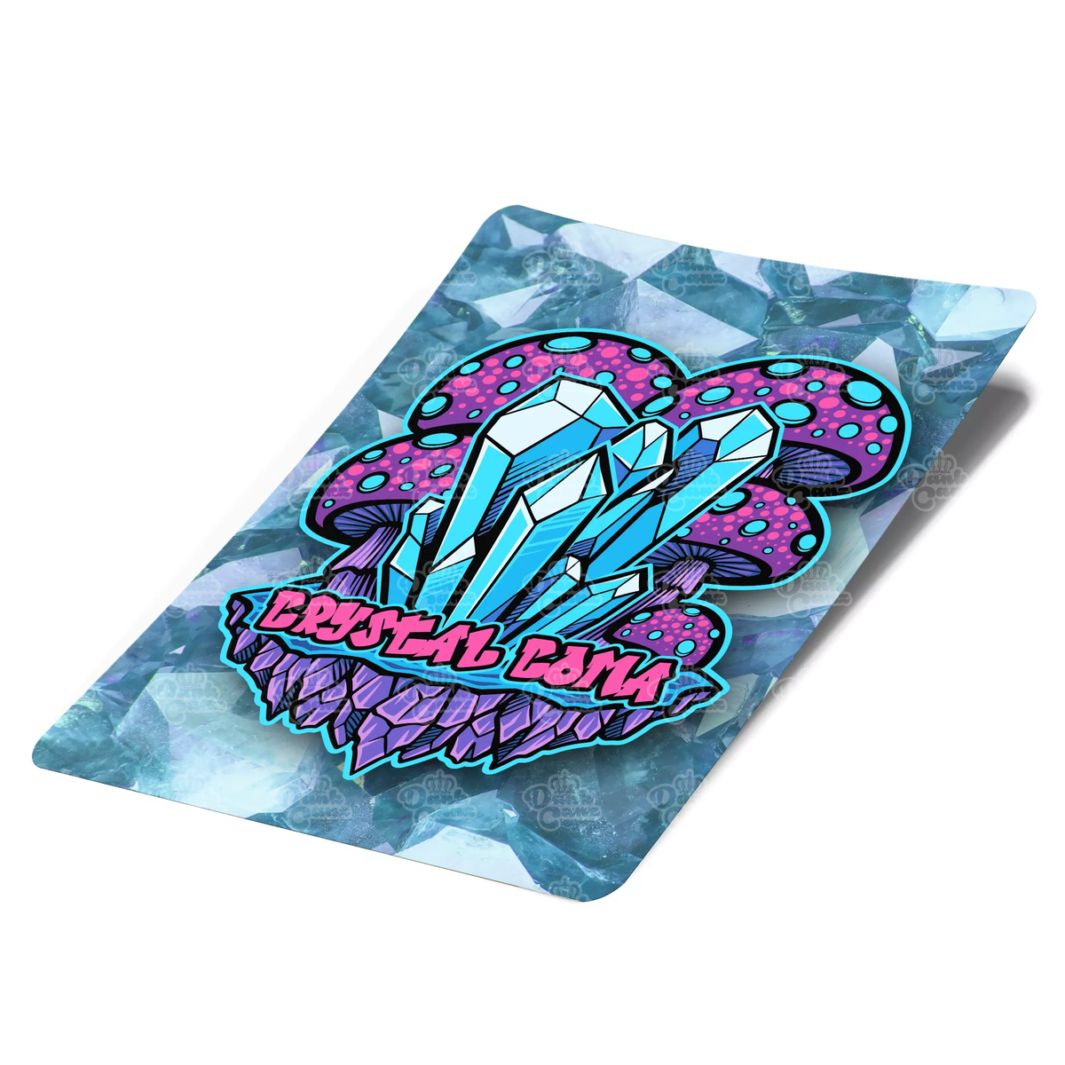 Crystal Coma Mylar Bag Labels | Cali Labels | Strain Label – DC Packaging