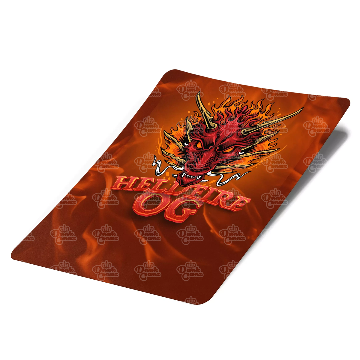 Hellfire OG Mylar Bag Labels | Cali Labels | Strain Labels – DC Packaging