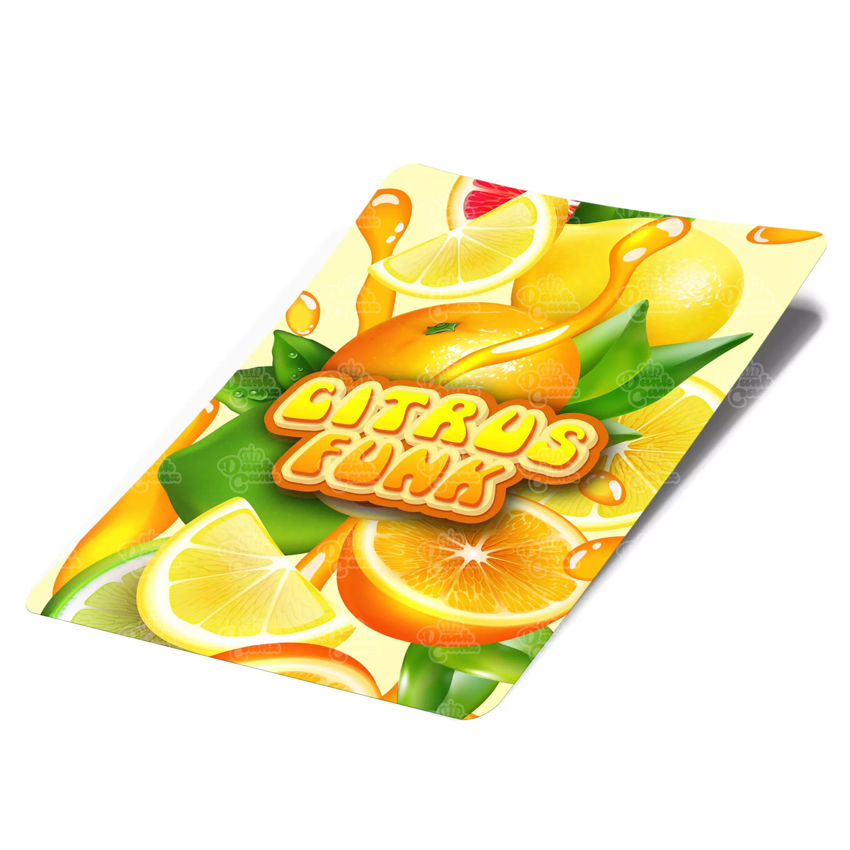 Citrus Funk Mylar Bag Labels | Cali Labels | Strain Labels – DC Packaging