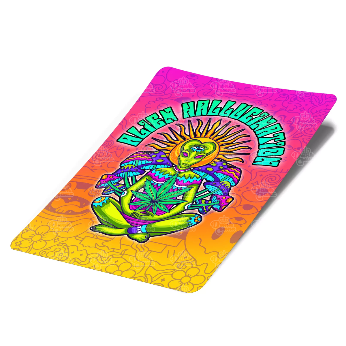 Alien Hallucination Mylar Bag Labels | Cali Labels | Strain Labels – DC ...