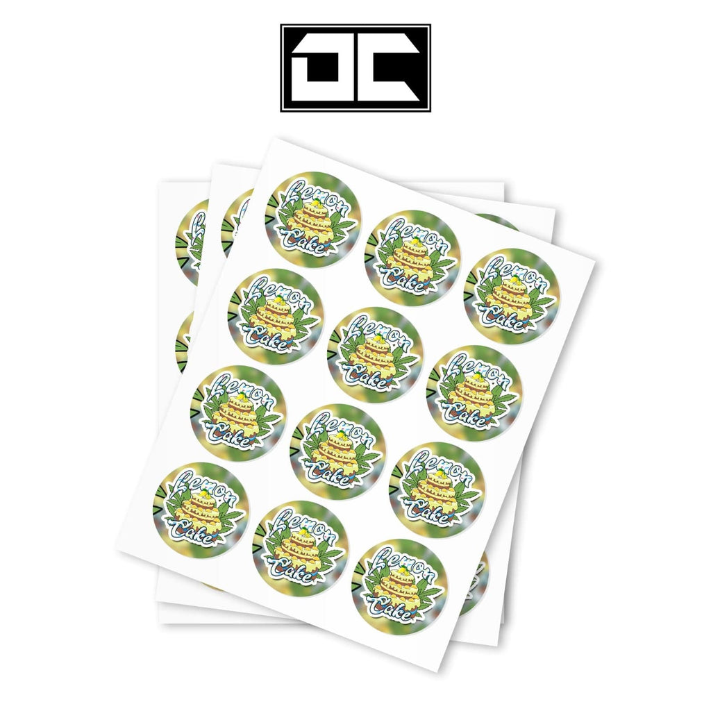 Lemon Cake Stickers