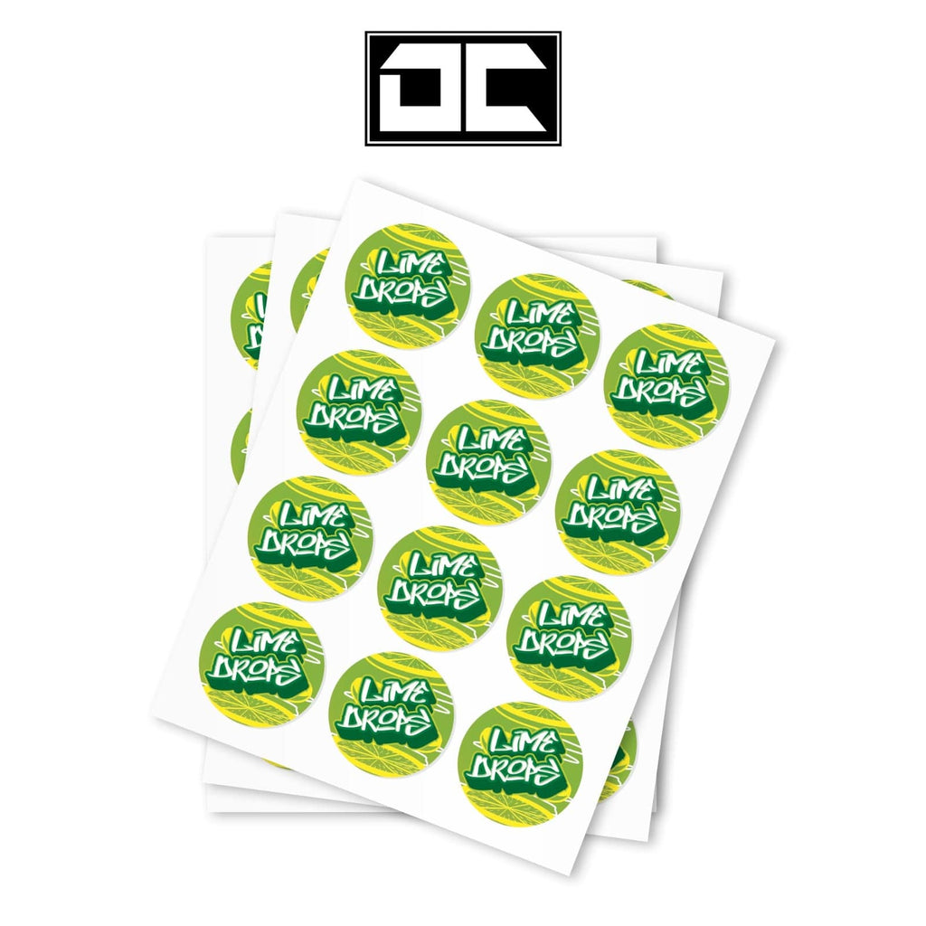 Lime Drops Stickers