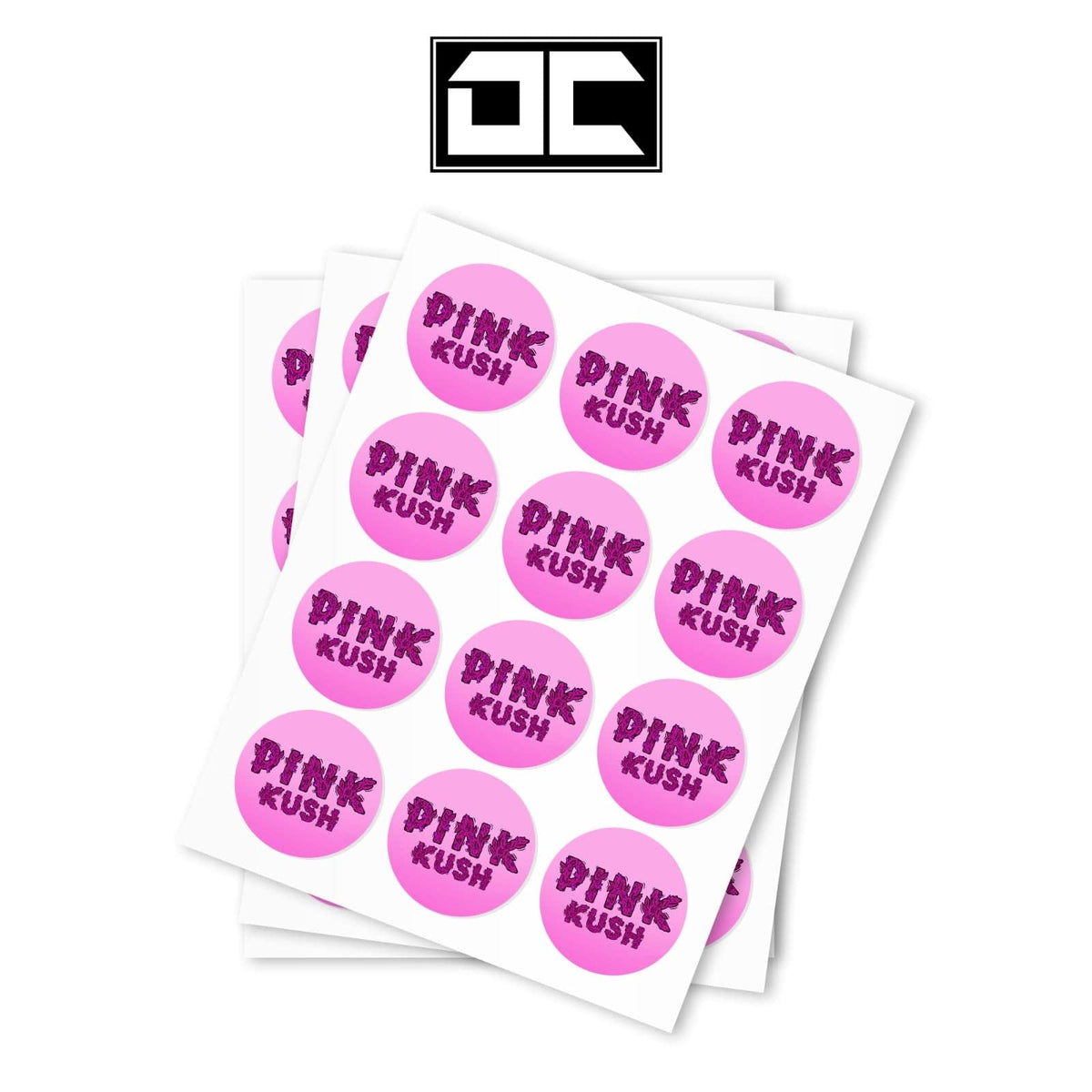 8 Ball Kush Stickers