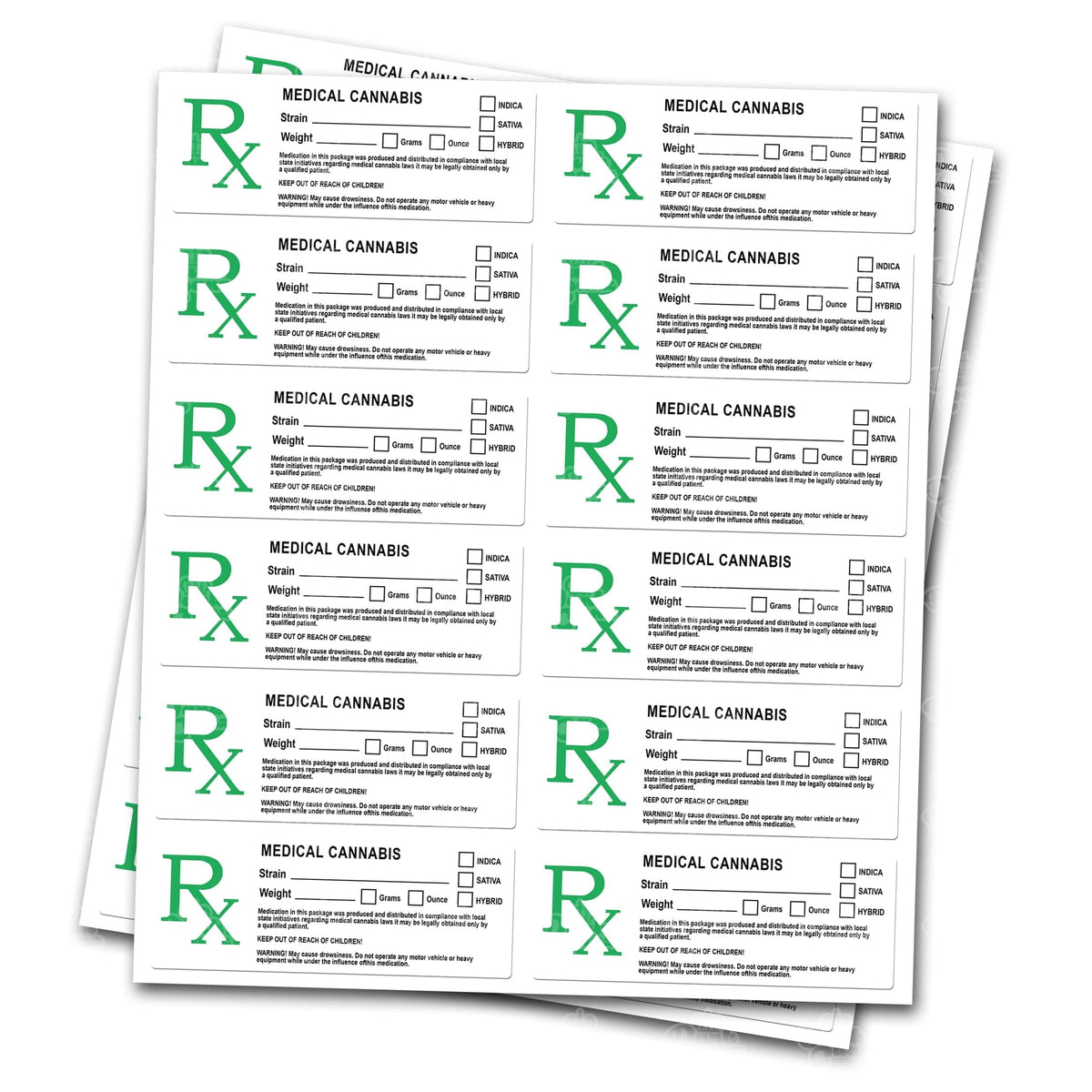 RX Labels