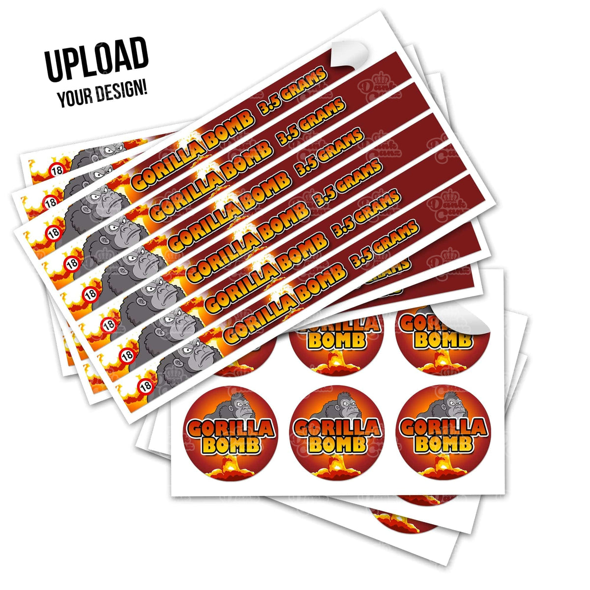 Tin And Cap Labels